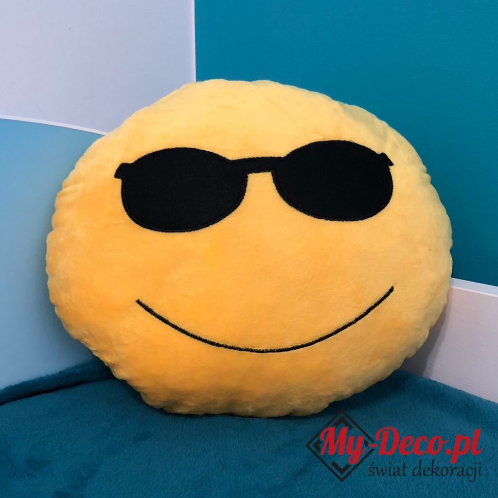 Poduszka Emotikon Emotka okulary MD02