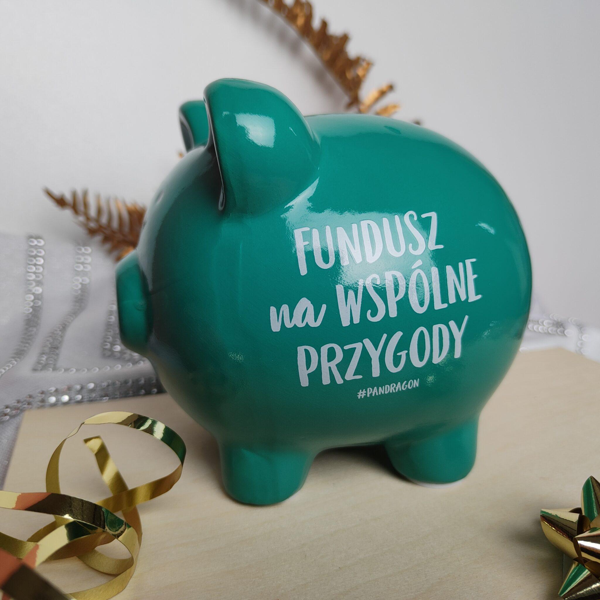 Skarbonka Świnka Pastel - Przygody Prezent